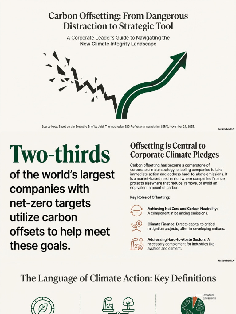 Jalal - Carbon Offsetting - From Dangerous Distraction To Strategic ...