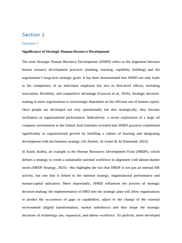 Aramco Paper | PDF | Mentorship | Leadership