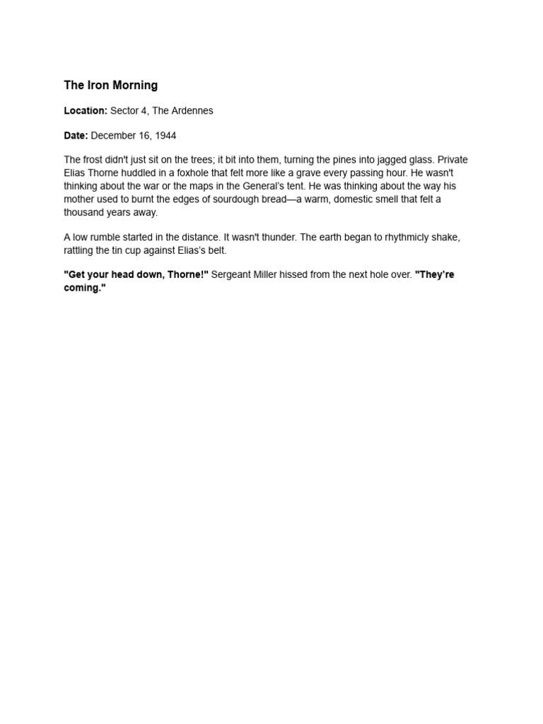The Rising Action | PDF
