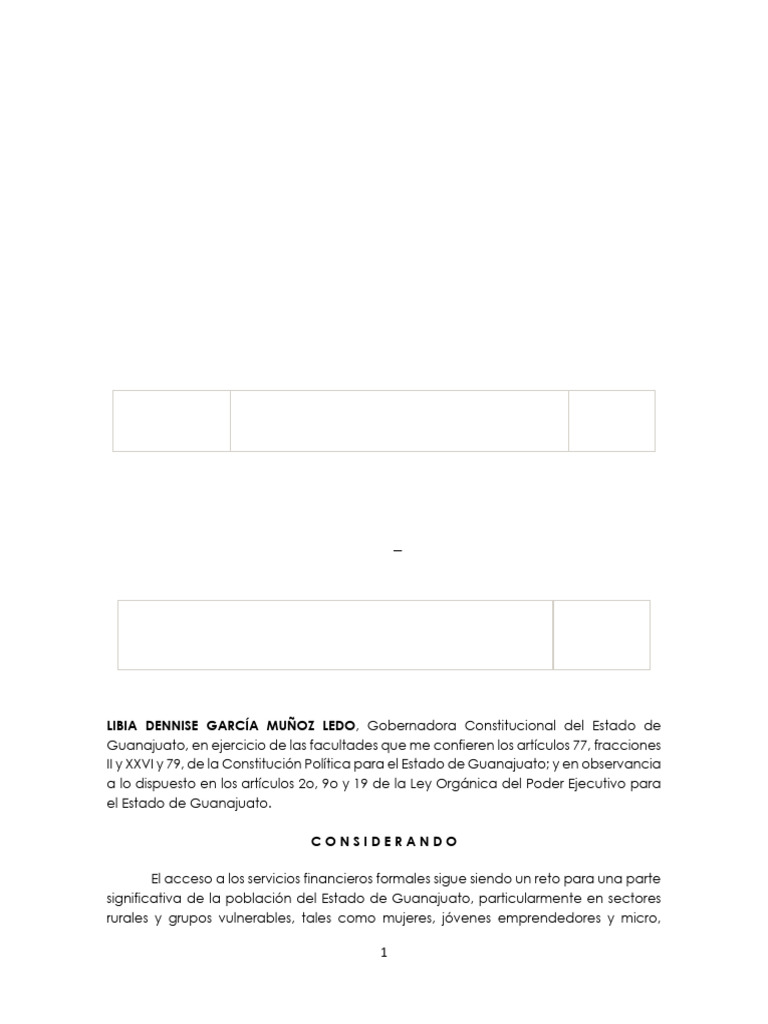 Reglamento de La Financiera y Apoyos &Laquo | PDF | Inclusión ...