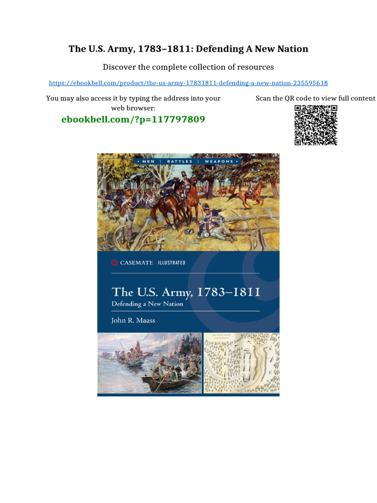 The U.S. Army, 1783–1811: Defending a New Nation online reading | PDF ...