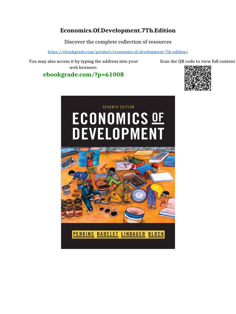 Economics - Of.development.7th - Edition Digital Download | PDF ...