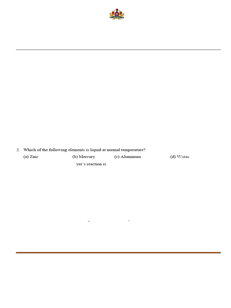 II-puc Chemistry Model Papers For 2026 - 251203 - 101819 | PDF ...