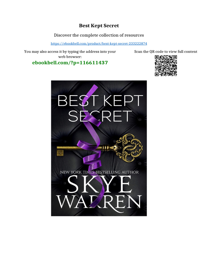 Best Kept Secret Full Chapters Instanly | PDF | Intellectual Property ...