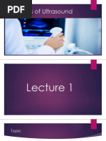 Ultrasound Principles and Applications | PDF | Medical Ultrasound | Waves