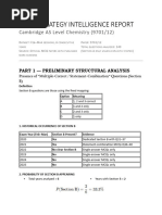 9701 A Level Chemistry Data Booklet | PDF | Amine | Carboxylic Acid