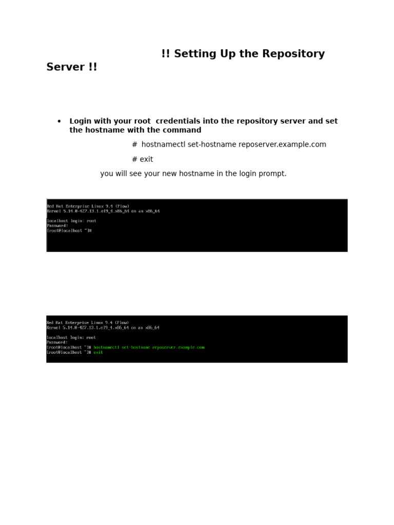 Setting Up The Repository Server | PDF | Software Repository | Internet ...