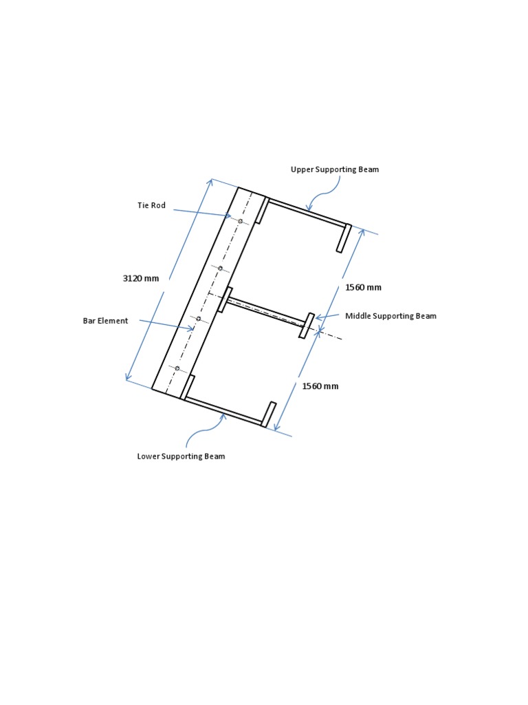 Bar Elements in Beam Structure | PDF