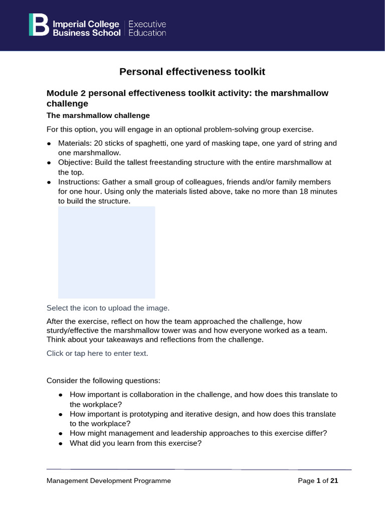 Personal Effectiveness Toolkit | PDF | Mathematical Optimization ...