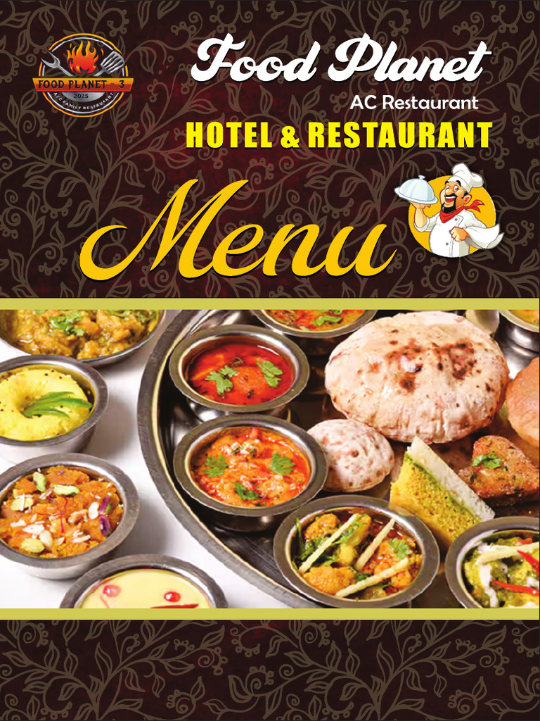 Food Planet Menu | PDF