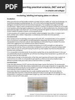 Making Seeded Pour and Lawn Plates | PDF | Agar | Biology