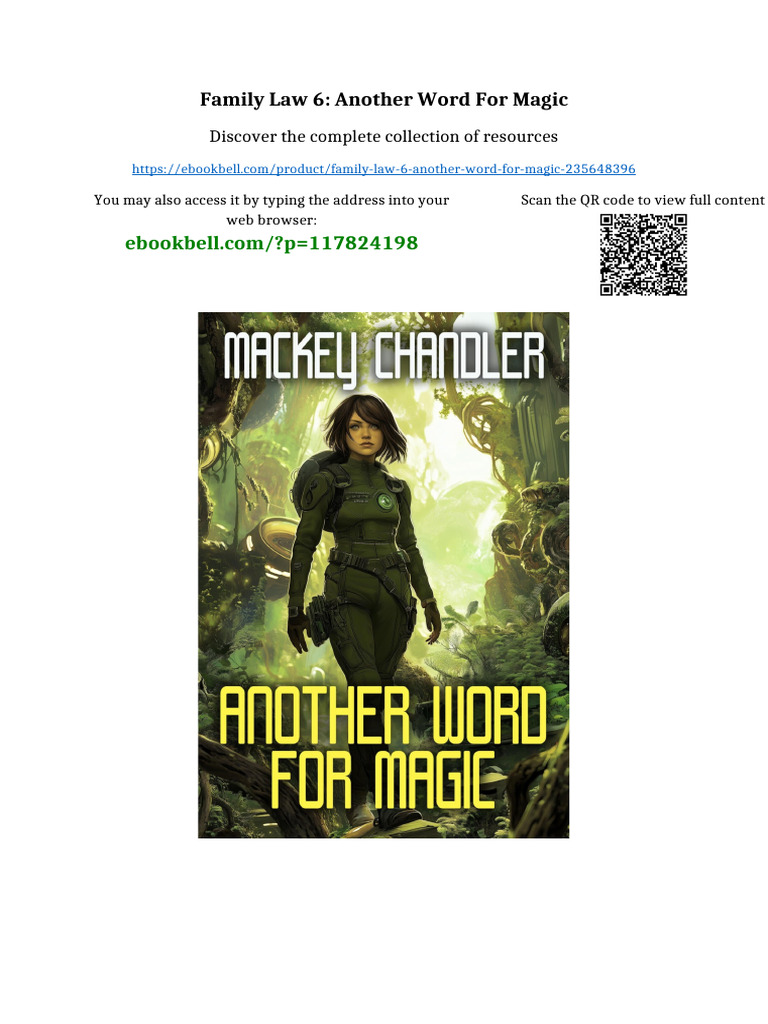 Family Law 6: Another Word For Magic Updated 2025 | PDF | Electron ...