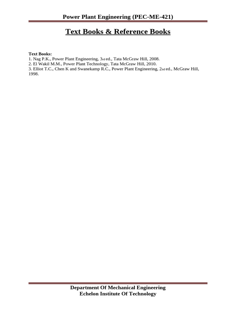 07 Text Books & Reference Books | PDF