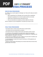 VFS France Visa Document Checklist | PDF | Receipt | Travel Visa