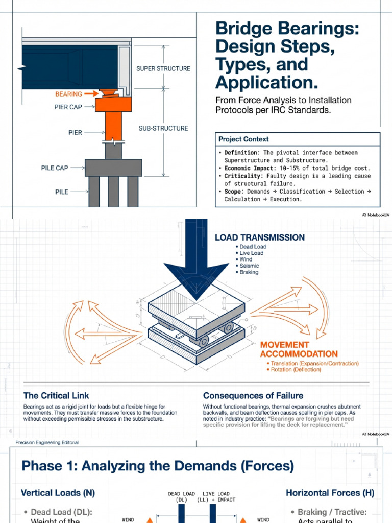 Bridge Bearing Design Workflow | PDF