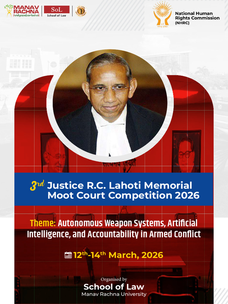 3rd MOOT Court - Brochure | PDF | International Humanitarian Law ...