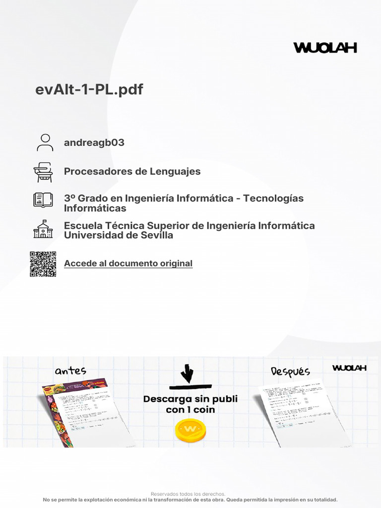 Wuolah Free EvAlt 1 PL (1) | PDF | Lenguaje de programación | Programa ...