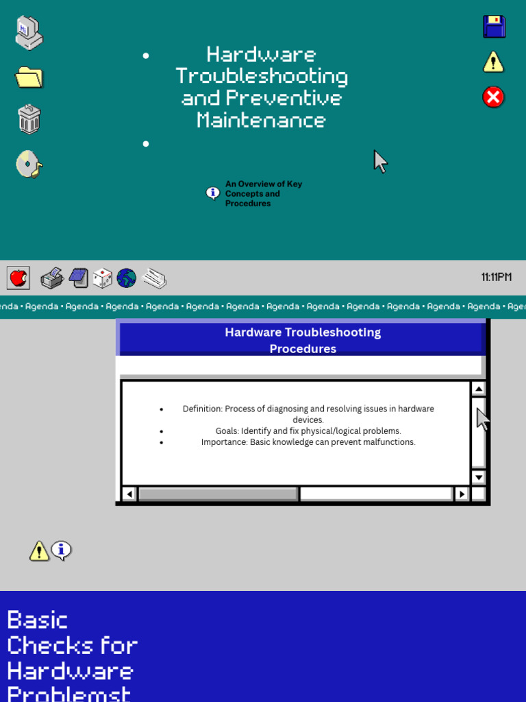 Hardware Troubleshooting and Preventive Maintenance | PDF | Computer ...