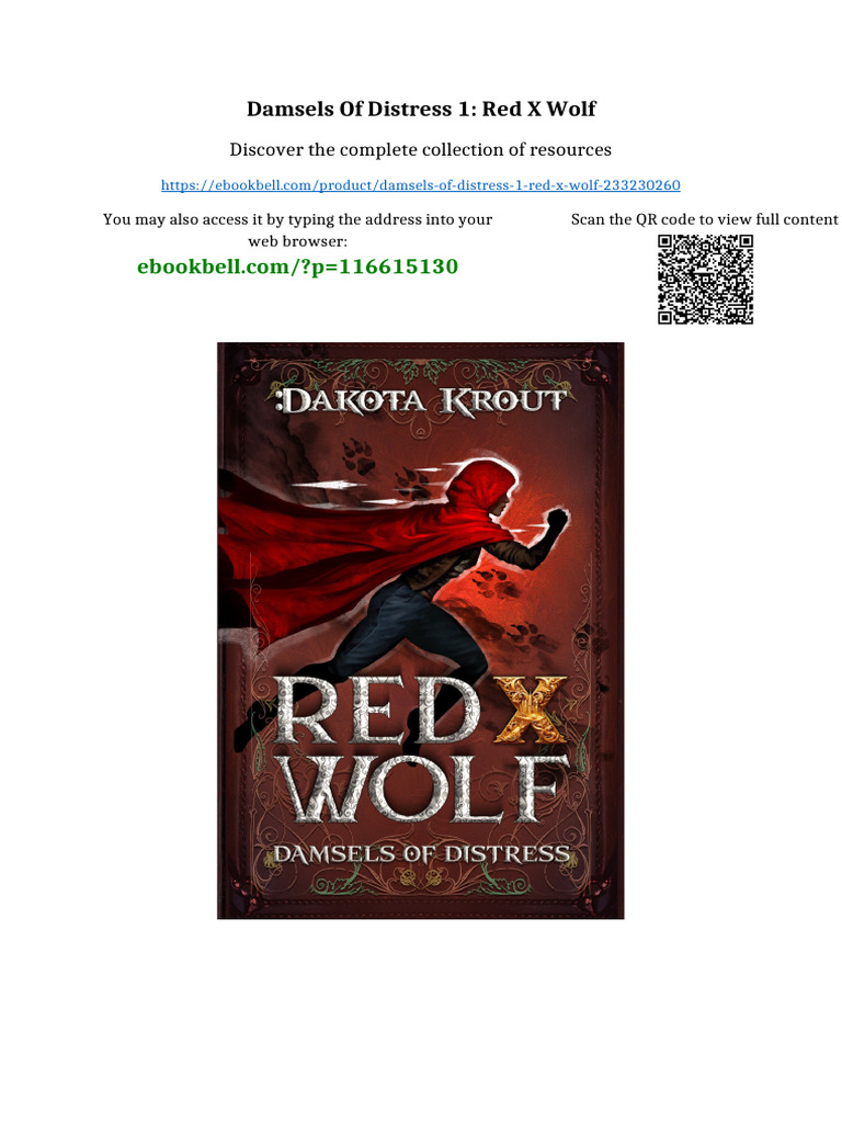 Damsels of Distress 1: Red X Wolf download full chapters | PDF | Truth ...