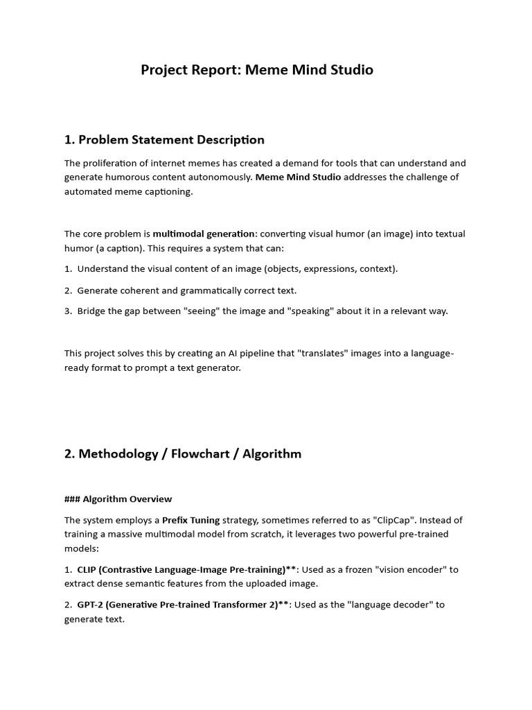 project report meme generator final report[1][1] | PDF | Computing ...