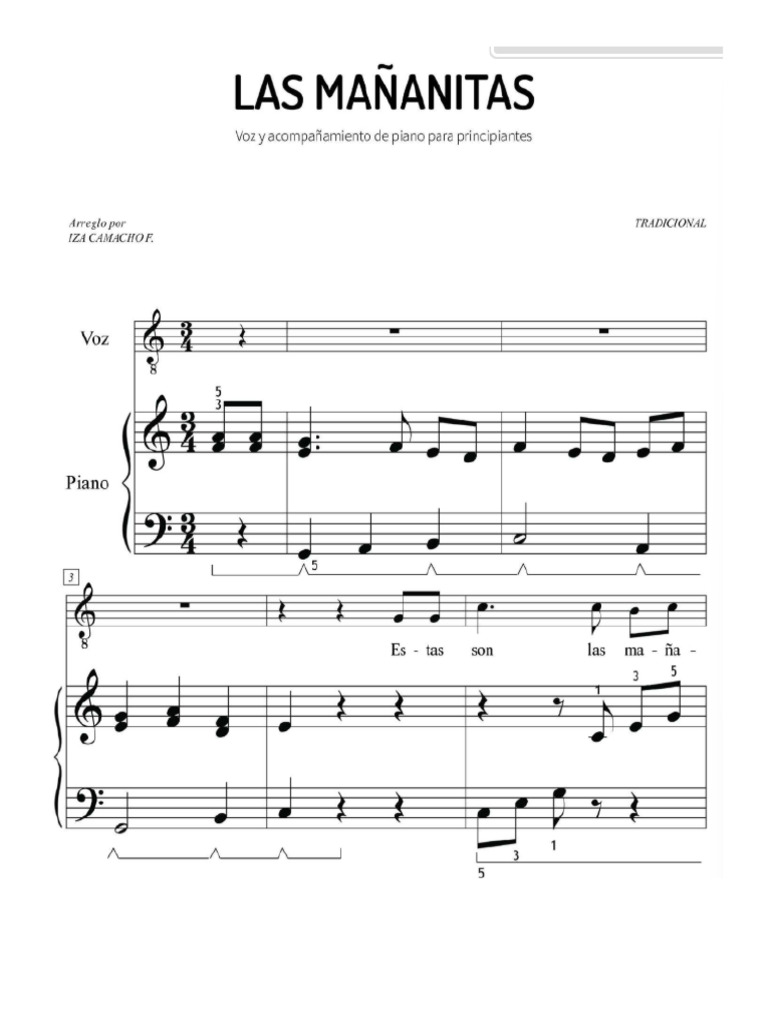 Las Mañanitas | PDF