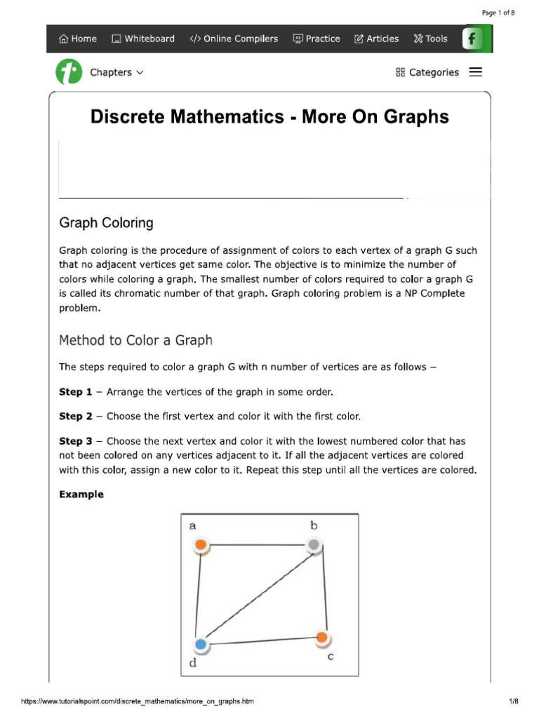 Graph Theory III Unint Coloring | PDF