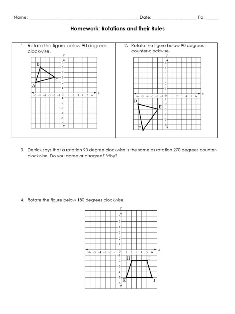 Rotations | PDF