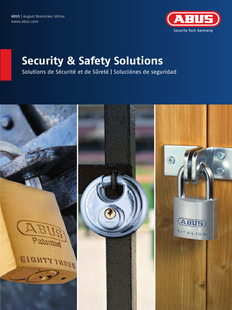 ABUS Overseas Catalog 2012 | PDF