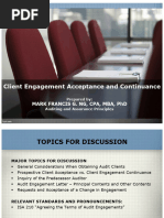 ISA 210 Audit Engagement Letter Guide | PDF | Audit | Auditor's Report