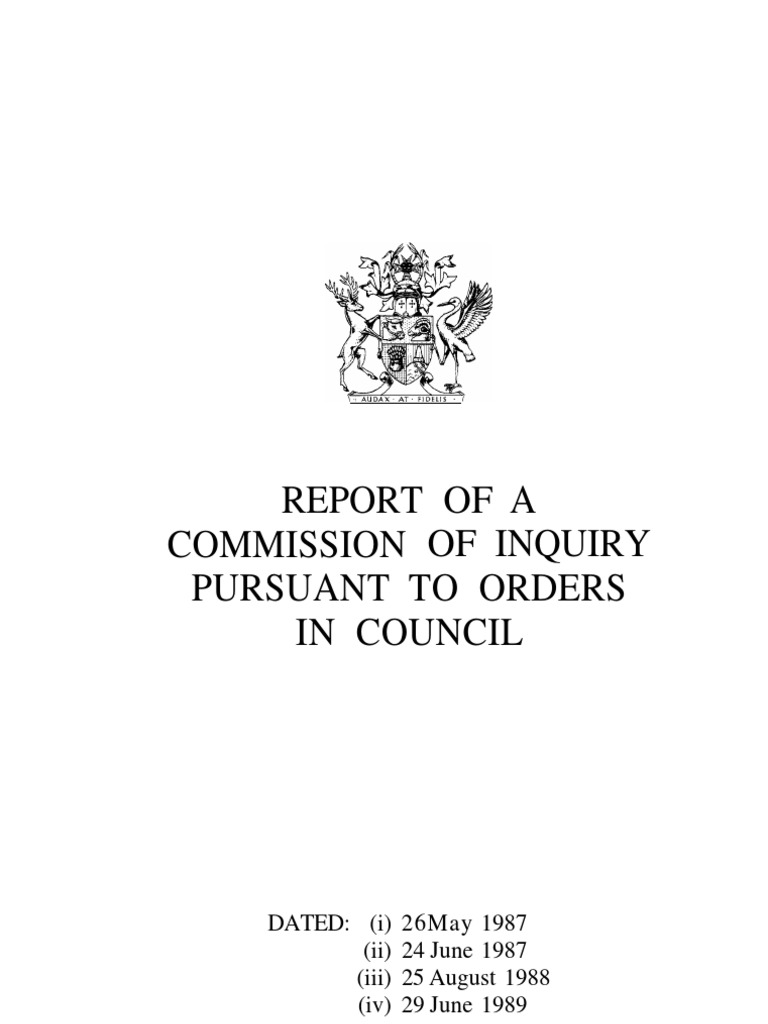 The Fitzgerald Inquiry Report 1987201389 | PDF | Police | Prosecutor