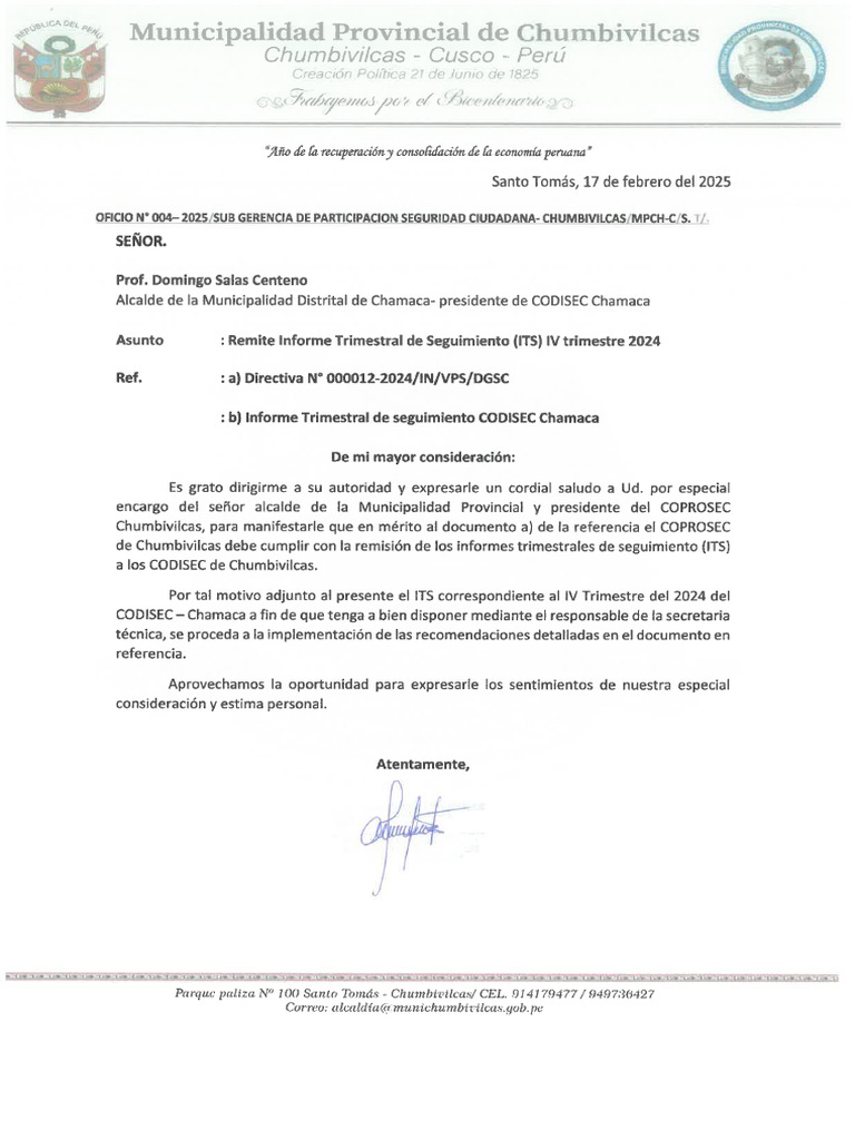 Oficio Chamaca | PDF