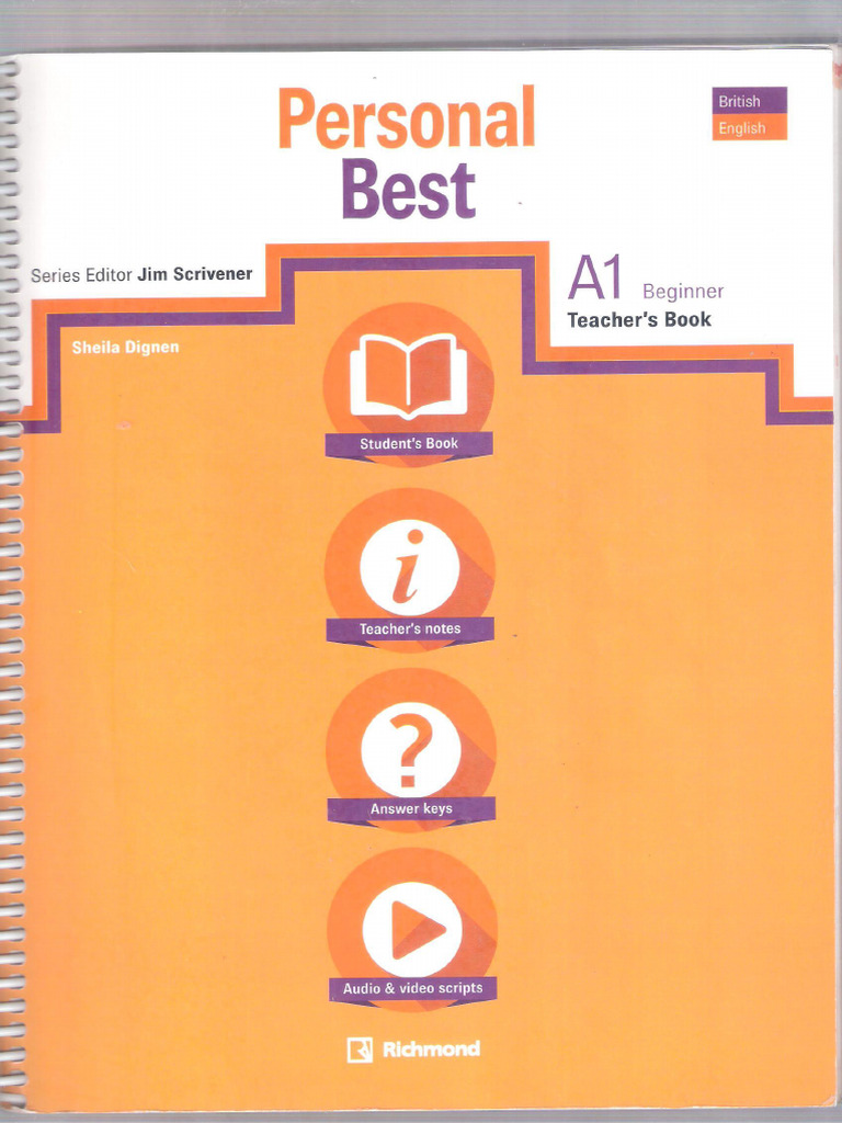 Personal Best A1 Teacher S Book | PDF