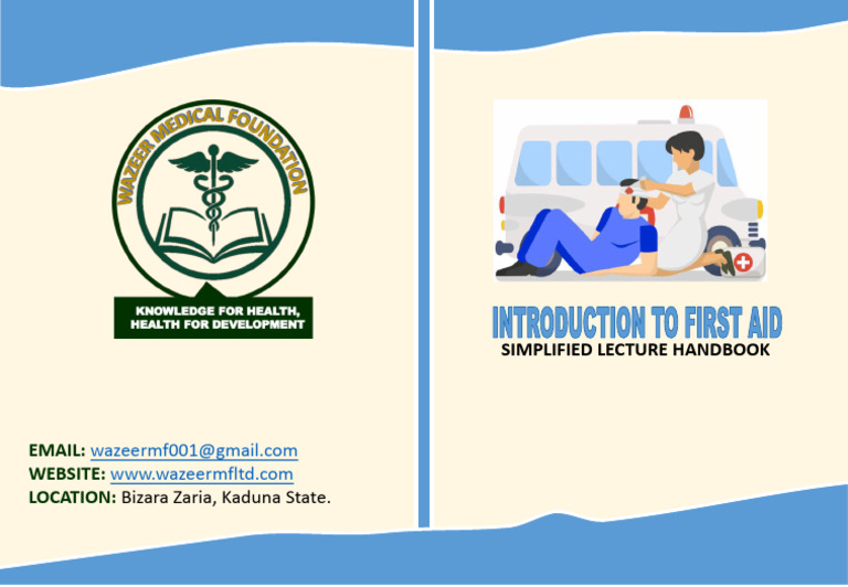 Intro To First Aid Cover Wazeer | PDF