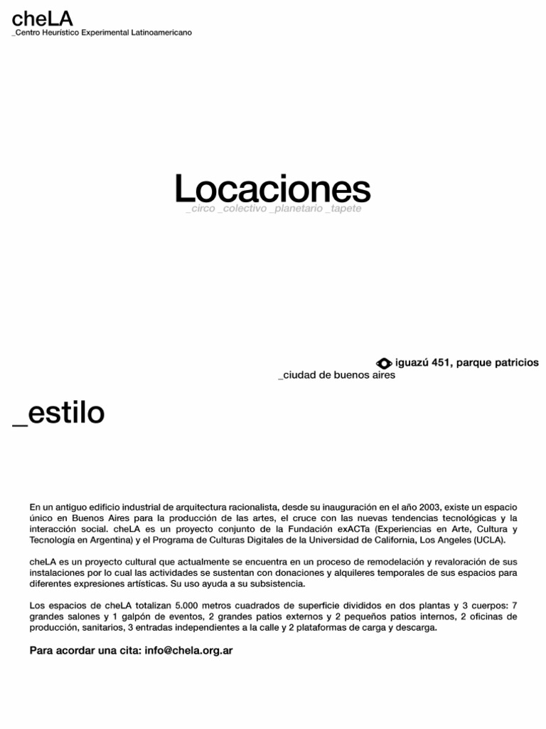 Chela Info | PDF