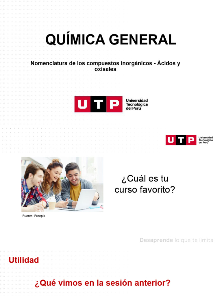 Nomenclatura de Los Compuestos Inorgánicos - Ácidos y Oxisales | PDF ...