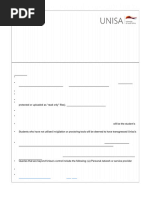 Unisa Take-Home Exam Submission Guide | PDF | Image Scanner | Mobile App