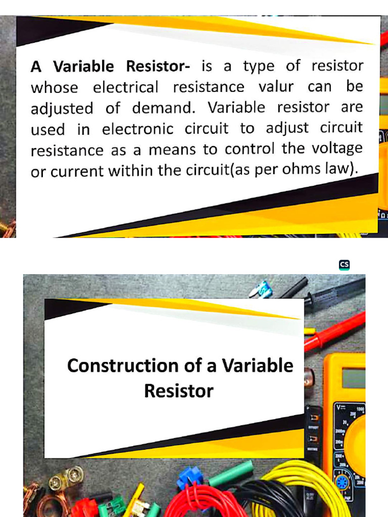 Variable Resistor | PDF