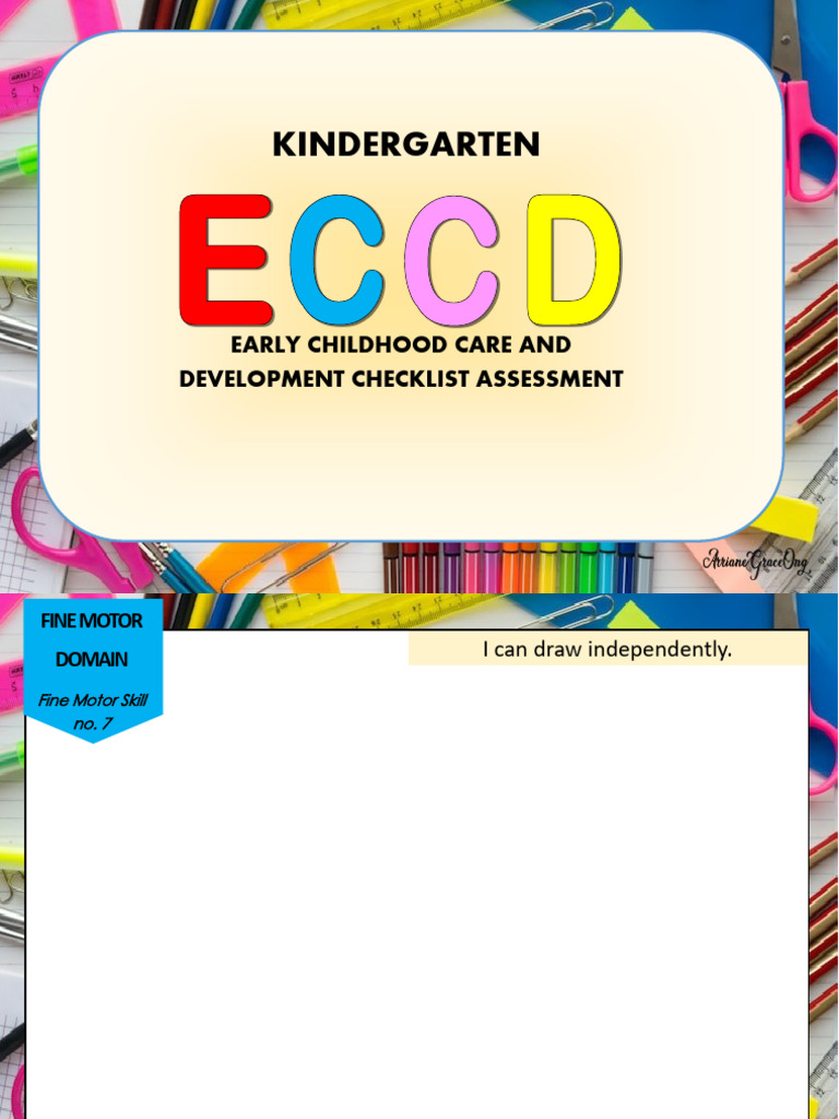Eccd Assessment Materials | PDF