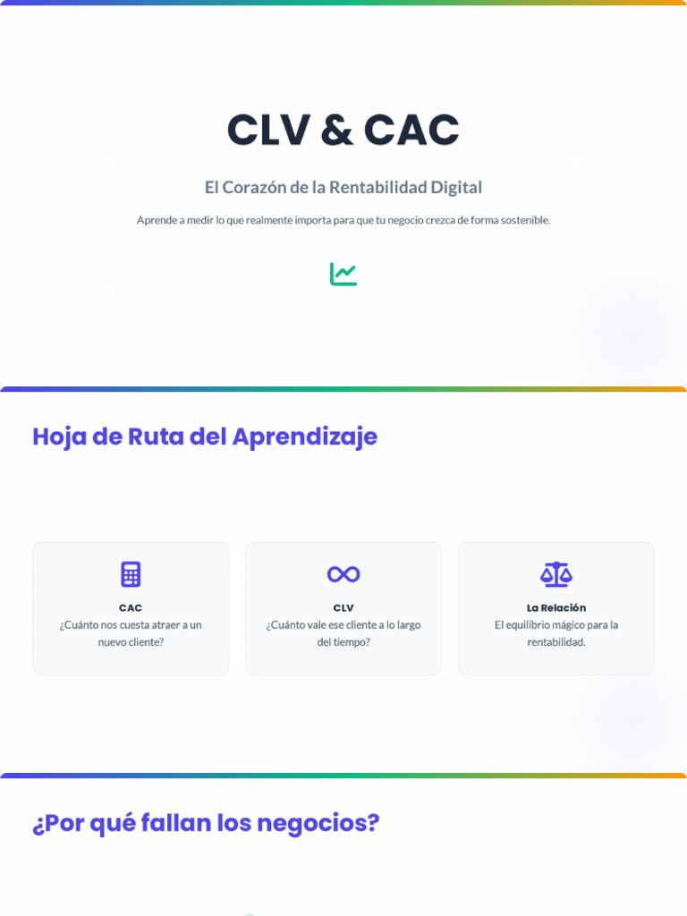CLV & CAC_ El Corazón Del Growth | PDF