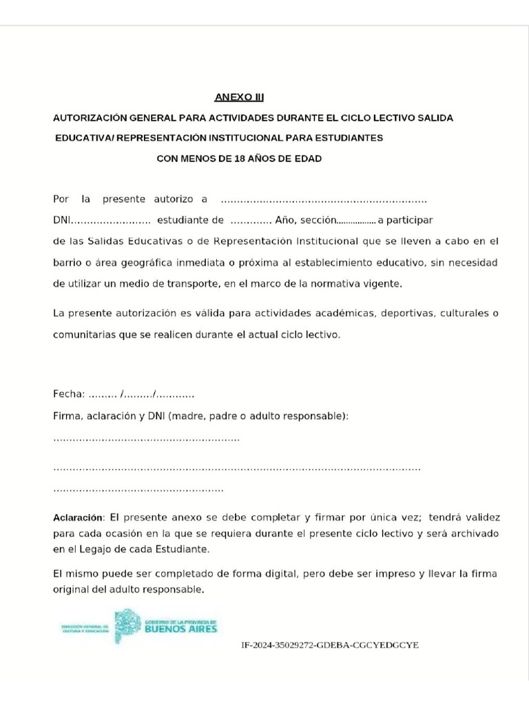 Anexo III | PDF