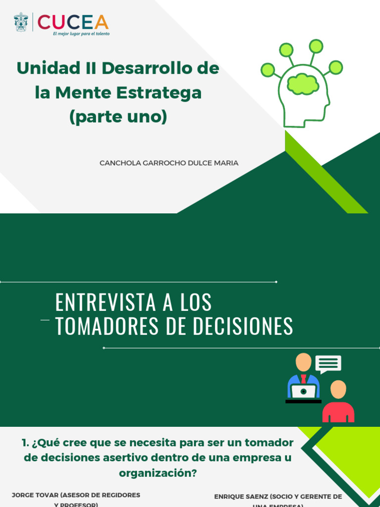 Unidad II Desarrollo - CANCHOLA - DULCE | PDF