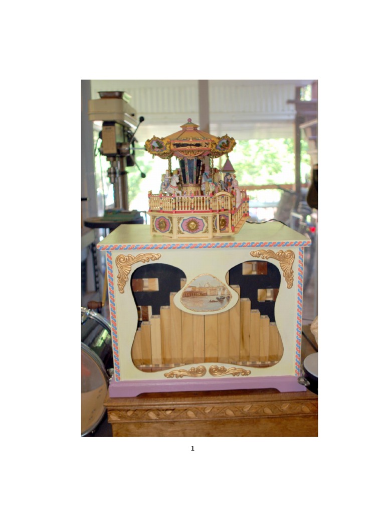 YANKEE DOODLE Street Organ Kit MANUAL | PDF | Adhesive | Plywood