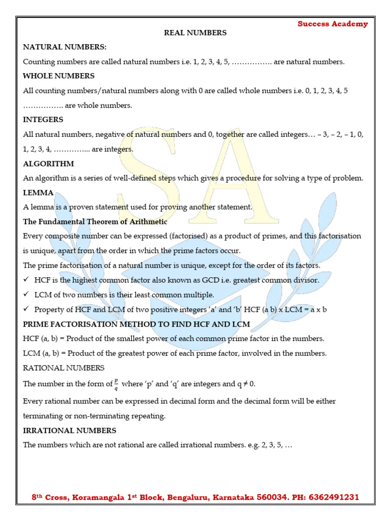Maths ALL SA | PDF | Factorization | Mathematical Analysis
