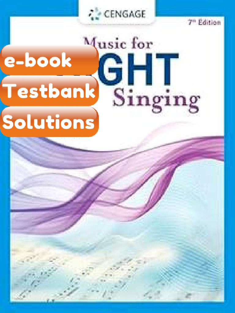 eBook & Testbank Music for Sight Singing 7th Edition | PDF | Music ...