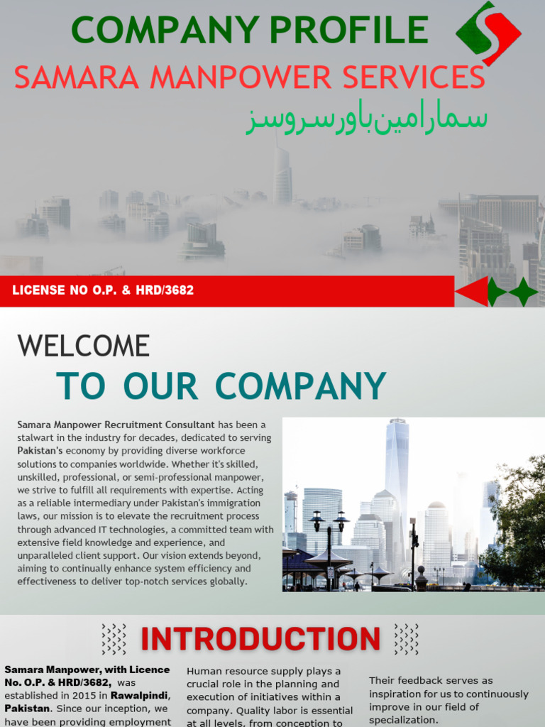 Samara MManpower Profile | PDF | Human Resources | Travel Visa