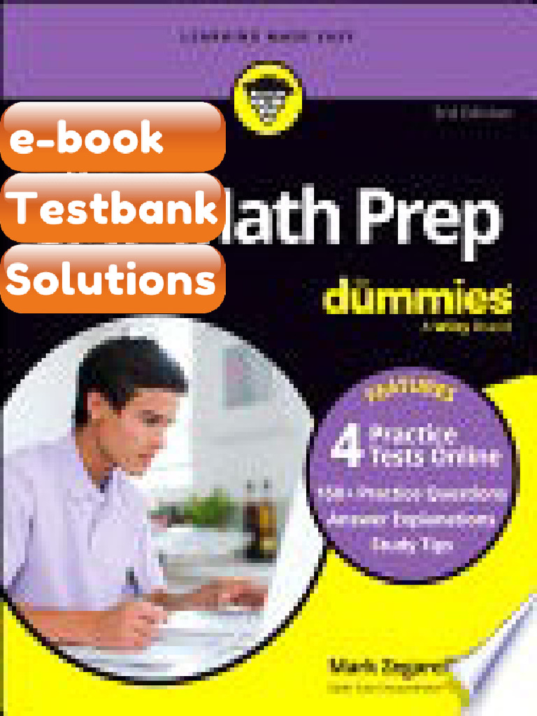 eBook & Testbank Digital SAT Math Prep for Dummies 3rd Edition | PDF ...