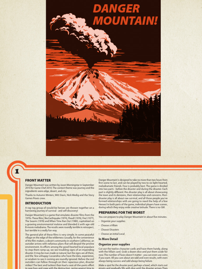 Danger Mountain | PDF