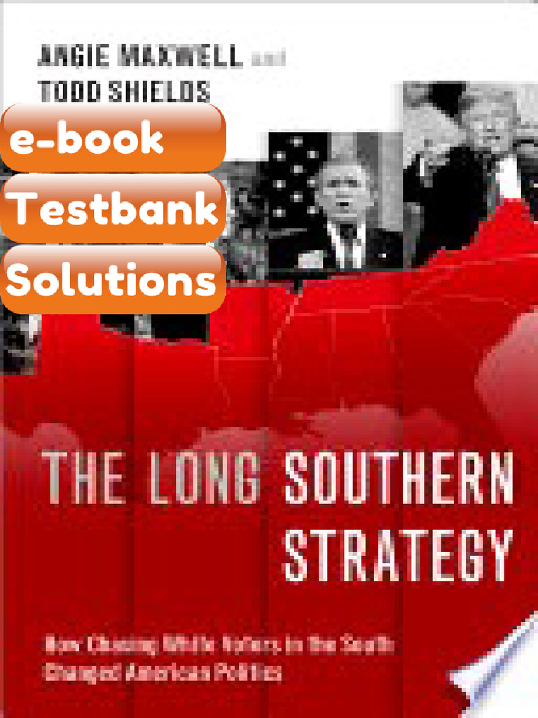 The Long Southern Strategy by Angie Maxwell Todd Shields 9780190265984 ...