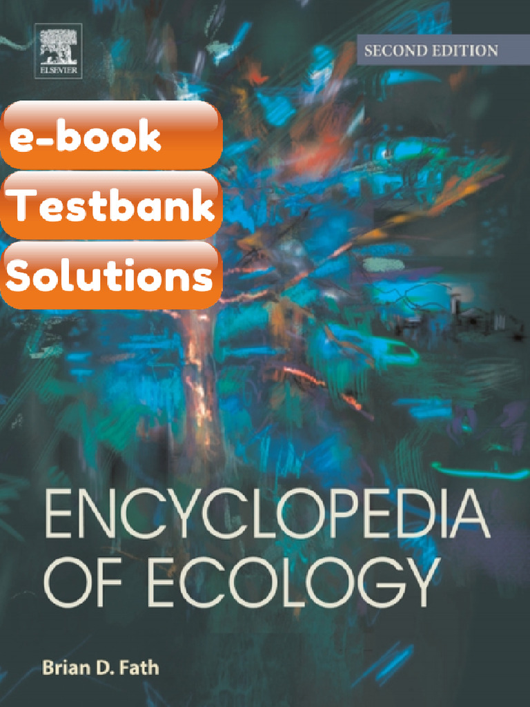 Ebook & Testbank Encyclopedia of Ecology 2nd Edition | PDF | Ecology ...