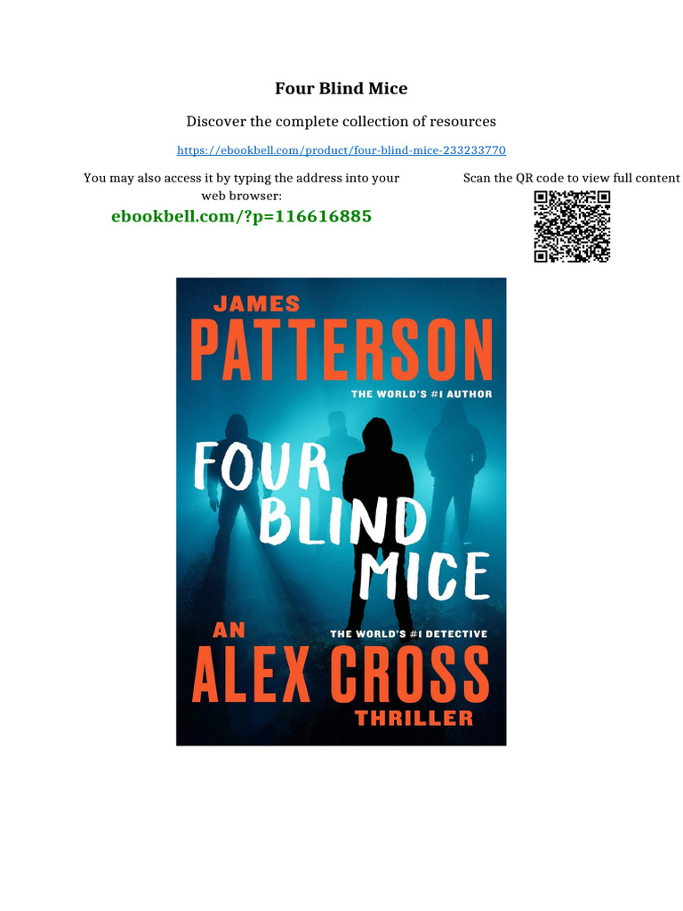 Four Blind Mice Updated 2025 | PDF | Intellectual Property | Trail Of Tears